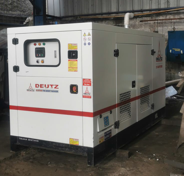Genset Bekas 100 kVA Silent Original for Sale | Jual Beli Genset Baru ...